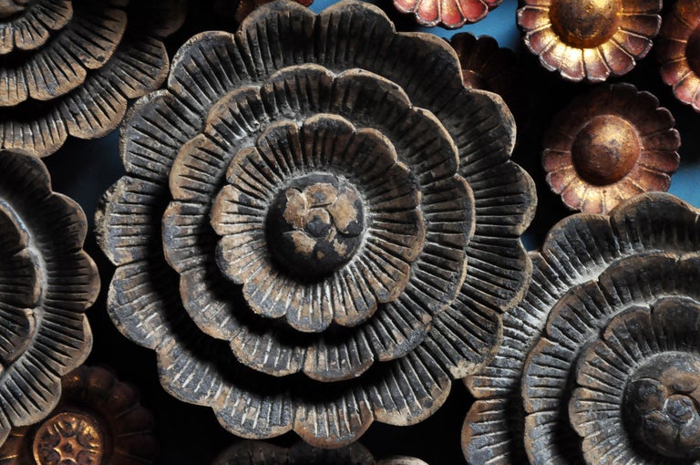 Lotus Flower Wall Sculpture at 1stDibs