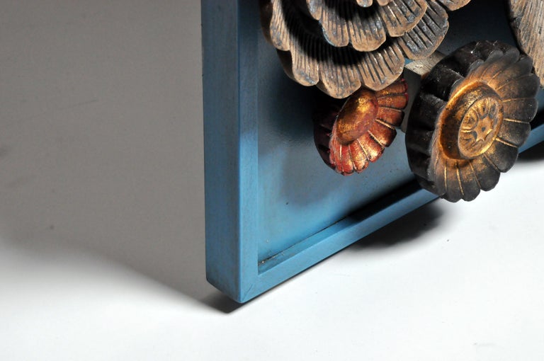 Lotus Flower Wall Sculpture at 1stDibs