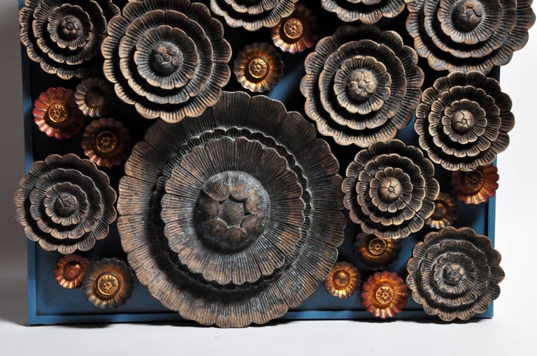 Lotus Flower Wall Sculpture at 1stDibs