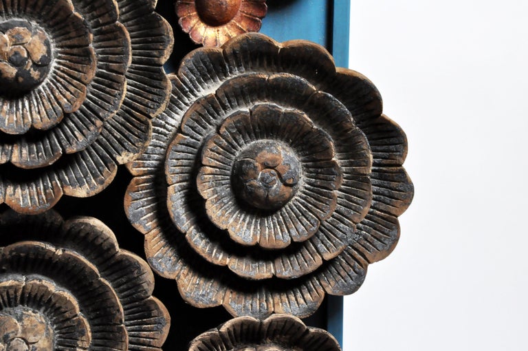 Lotus Flower Wall Sculpture at 1stDibs