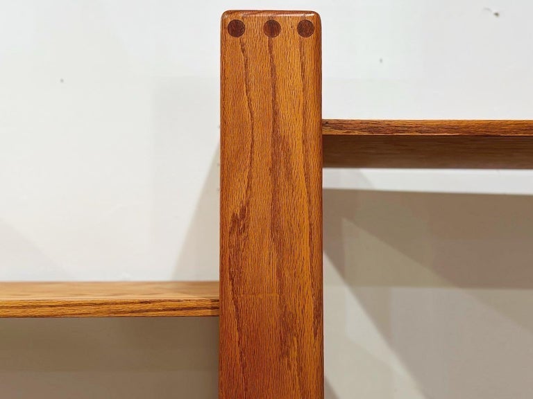 Lou Hodges Wall Unit, Solid Oak, California Design Group, circa 1978 ...