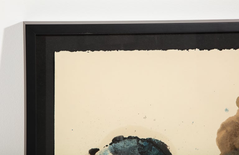 Louesa Roebuck Abstract Brush Strokes Monotype For Sale at 1stDibs