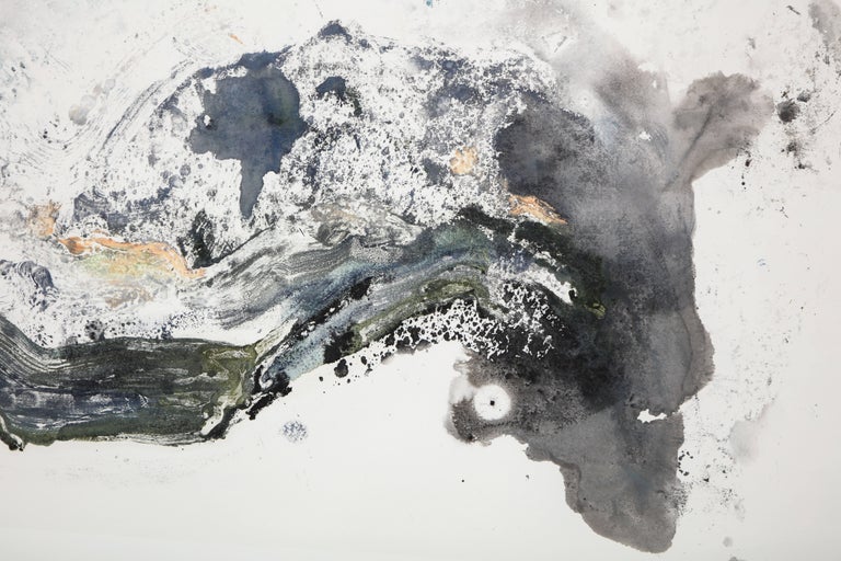 Louesa Roebuck Framed Monotype Ink Abstract at 1stDibs