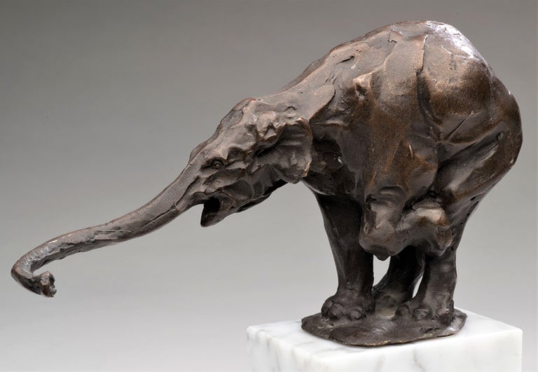 Louis-Albert Carvin – Balancing Elephant, ca. 1930er Jahre, Art déco ...