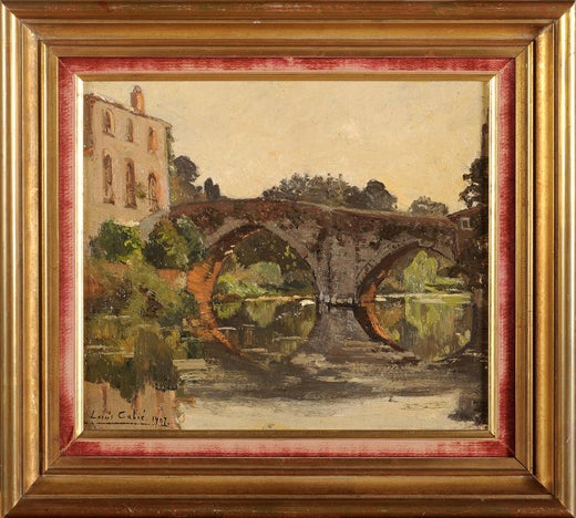 Louis-Alexandre Cabié - Path in a hamlet For Sale at 1stDibs