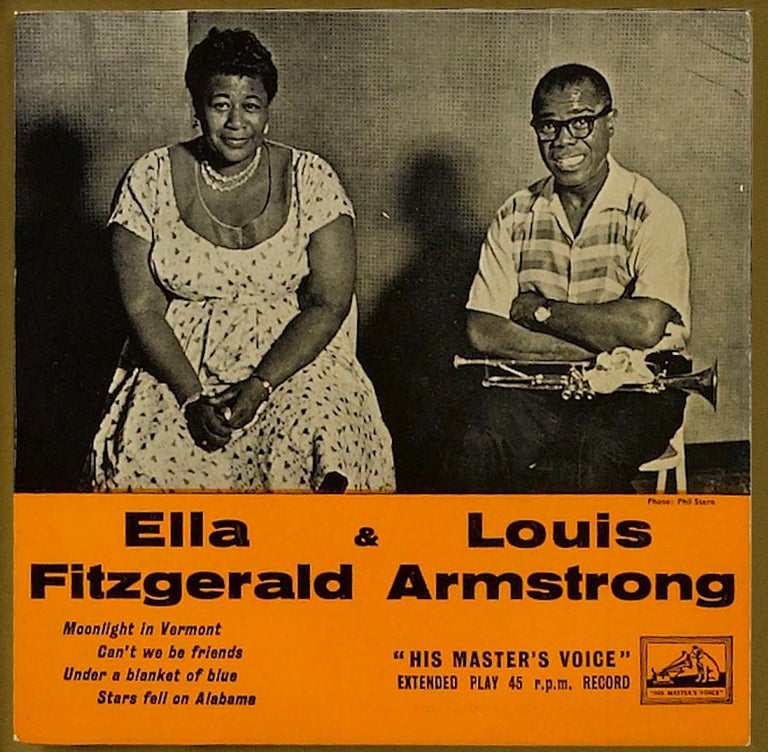 Louis Armstrong and Ella Fitzgerald Signed Photographs, American Jazz ...