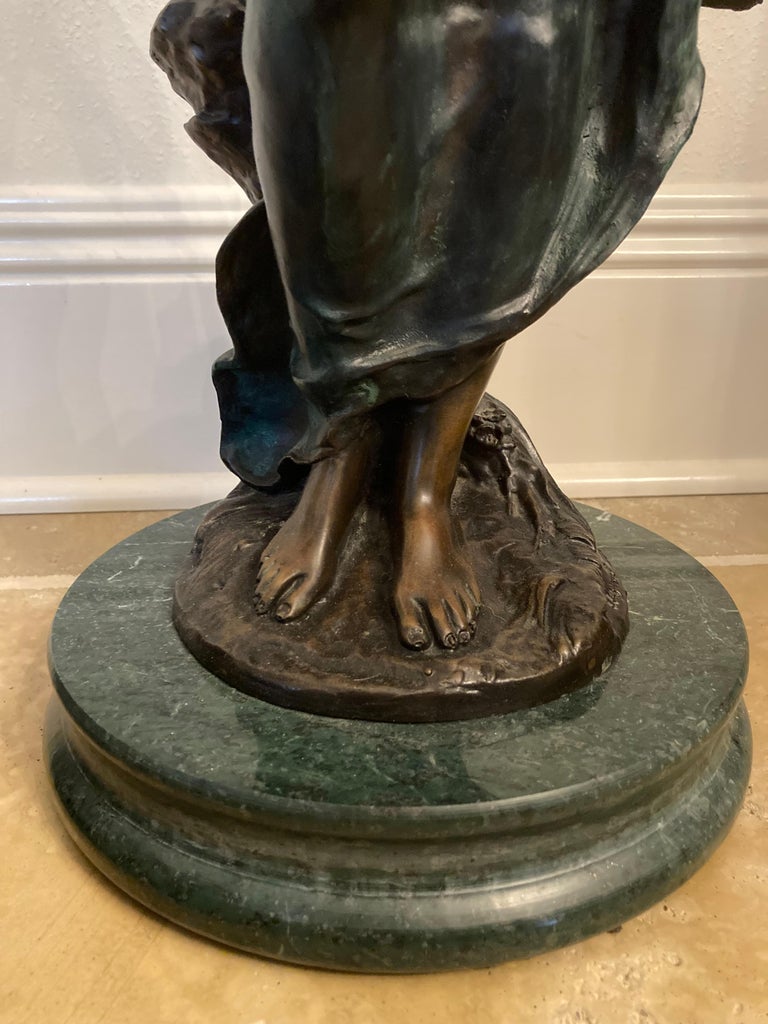 Louis Auguste Moreau - "Elegance" - Early 20th Century Antique Bronze ...