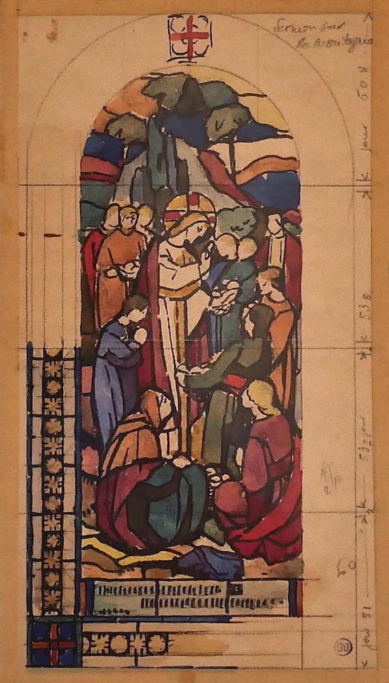 Louis Balmet - Madonna - Original Mixed Media by Louis Balmet - First ...