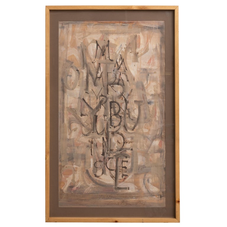 Louis Bunce - Abstract Surrealist Cubist Painting Oregon Artist Louis ...