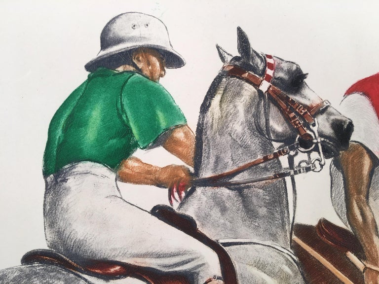 Louis Claude – „Polo-Reiter in Schachtel für den Ball“ im Angebot bei ...