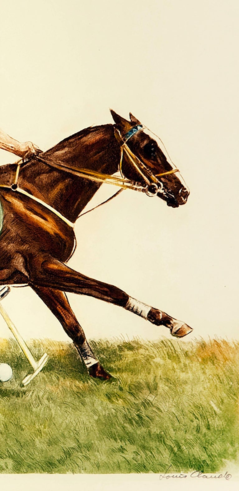 Louis Claude – „Polo-Reiter in Schachtel für den Ball“ im Angebot bei ...