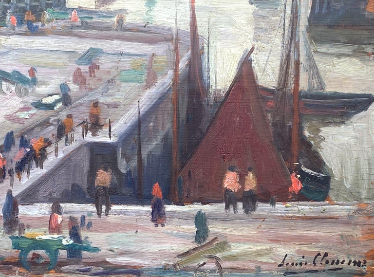 Louis Clesse - “Port of Ostend, Belgium” For Sale at 1stDibs