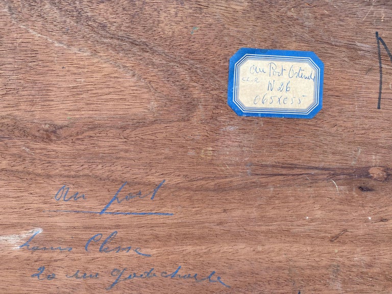 Louis Clesse - “Port of Ostend, Belgium” For Sale at 1stDibs