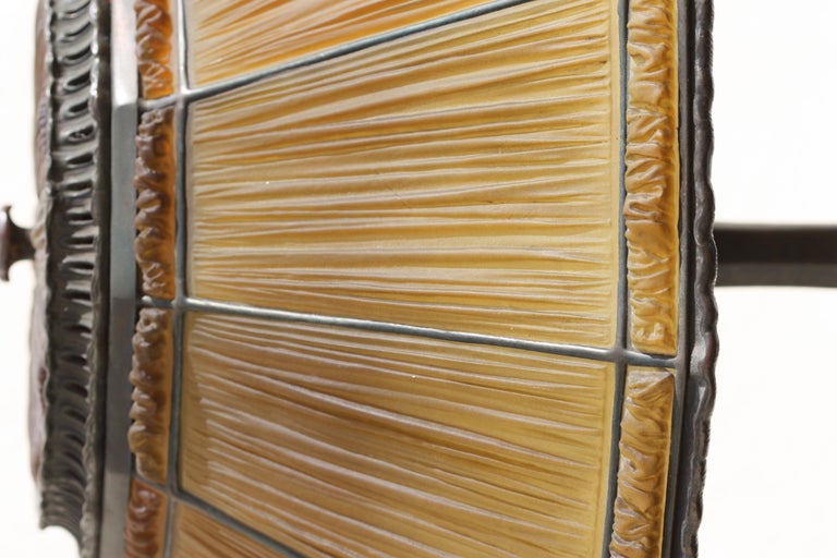 Louis Comfort Tiffany, "Linen Fold" "Favrile-Fabrique" For Sale at 1stDibs