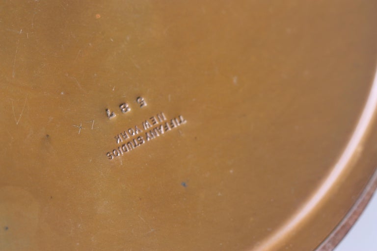 Louis Comfort Tiffany, "Linen Fold" "Favrile-Fabrique" For Sale at 1stDibs