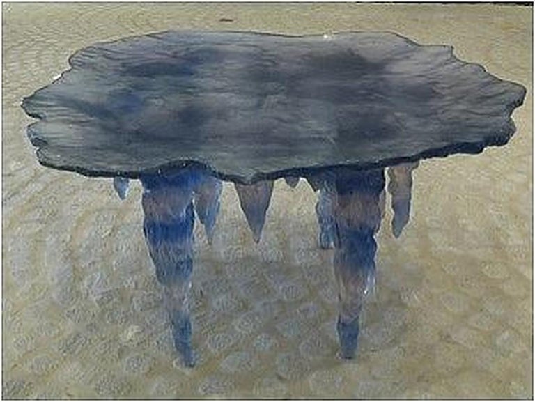 Louis DUROT - Stalactite Table For Sale at 1stDibs