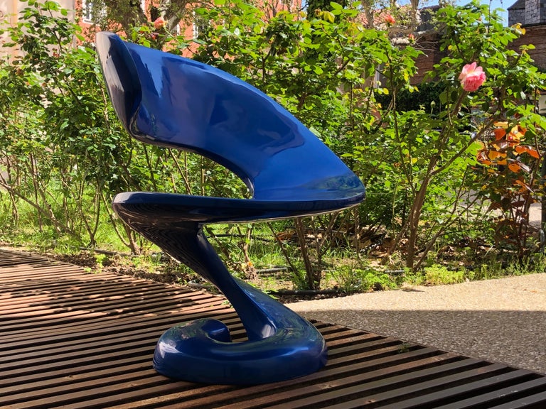 Louis Durot Armchair Aspirale, 1970 at 1stDibs