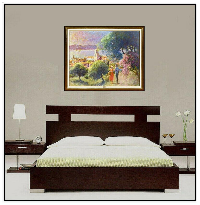 Louis Fabien - Louis Fabien Large Original Painting Oil On Canvas ...