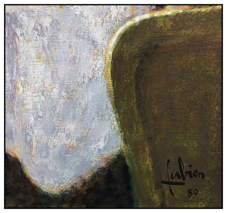Louis Fabien - Louis Fabien Original Painting Large Oil On Canvas ...