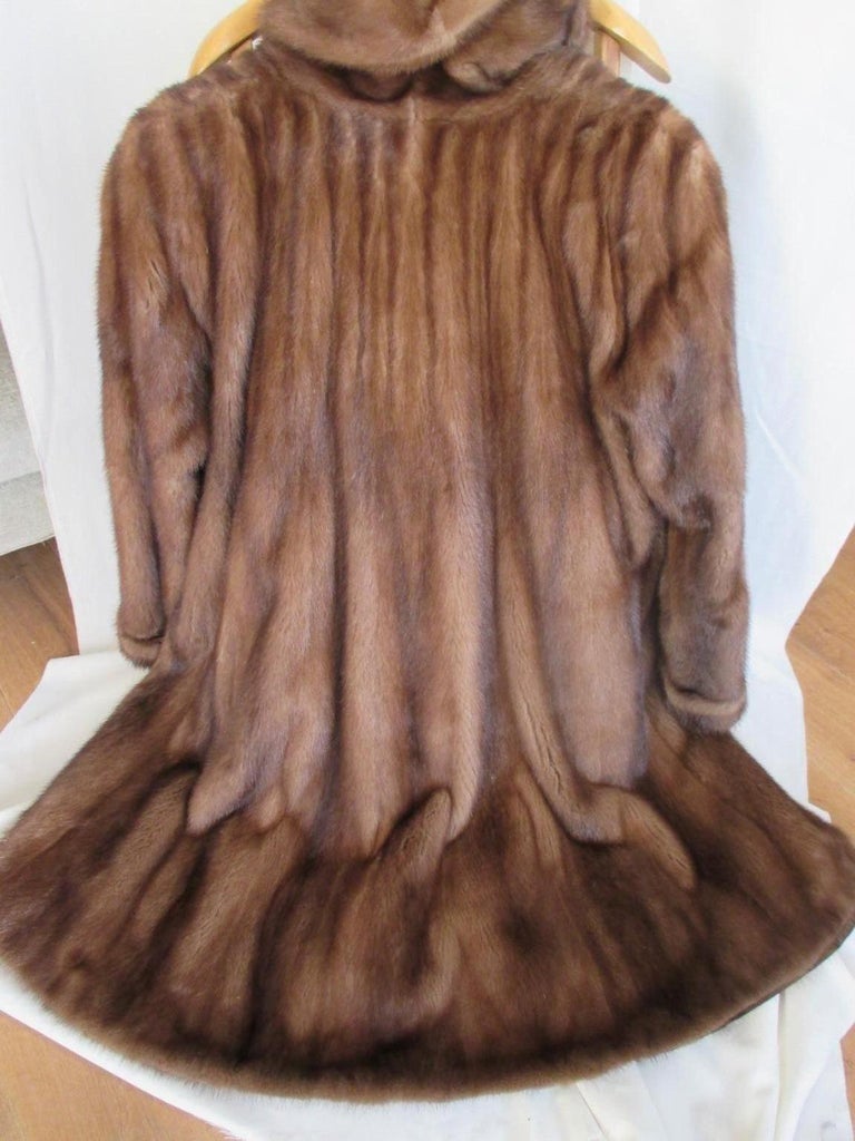 Louis Feraud Paris Flared Mink Fur Coat at 1stDibs | louis feraud fur ...