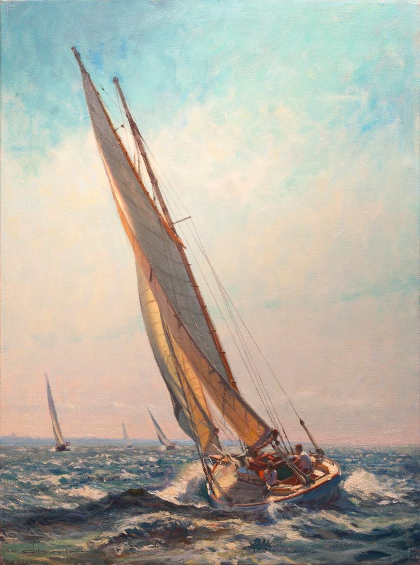 Alex Roulette - Split Between Sides For Sale at 1stDibs