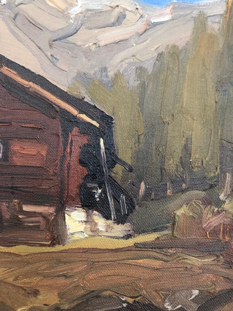 Louis Henri Salzmann - Cottage in the mountains For Sale at 1stDibs