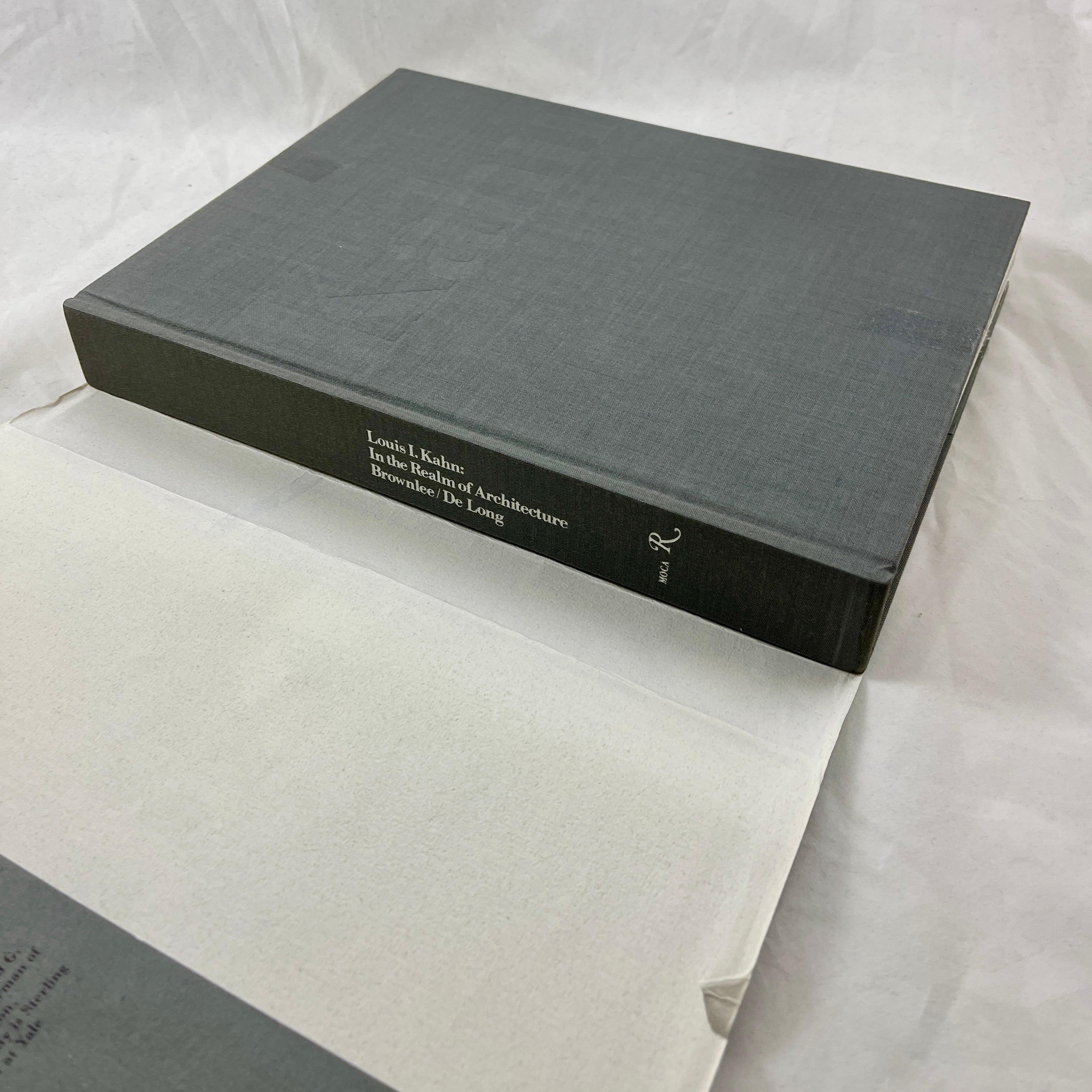 Louis i. Kahn: in the Realm of Architecture Coffee Table Book – 1st Edition 1991 at 1stDibs