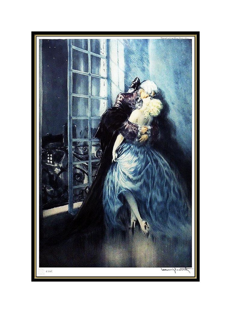 Louis Icart - Louis Icart Authentic Color Etching Hand Signed French ...