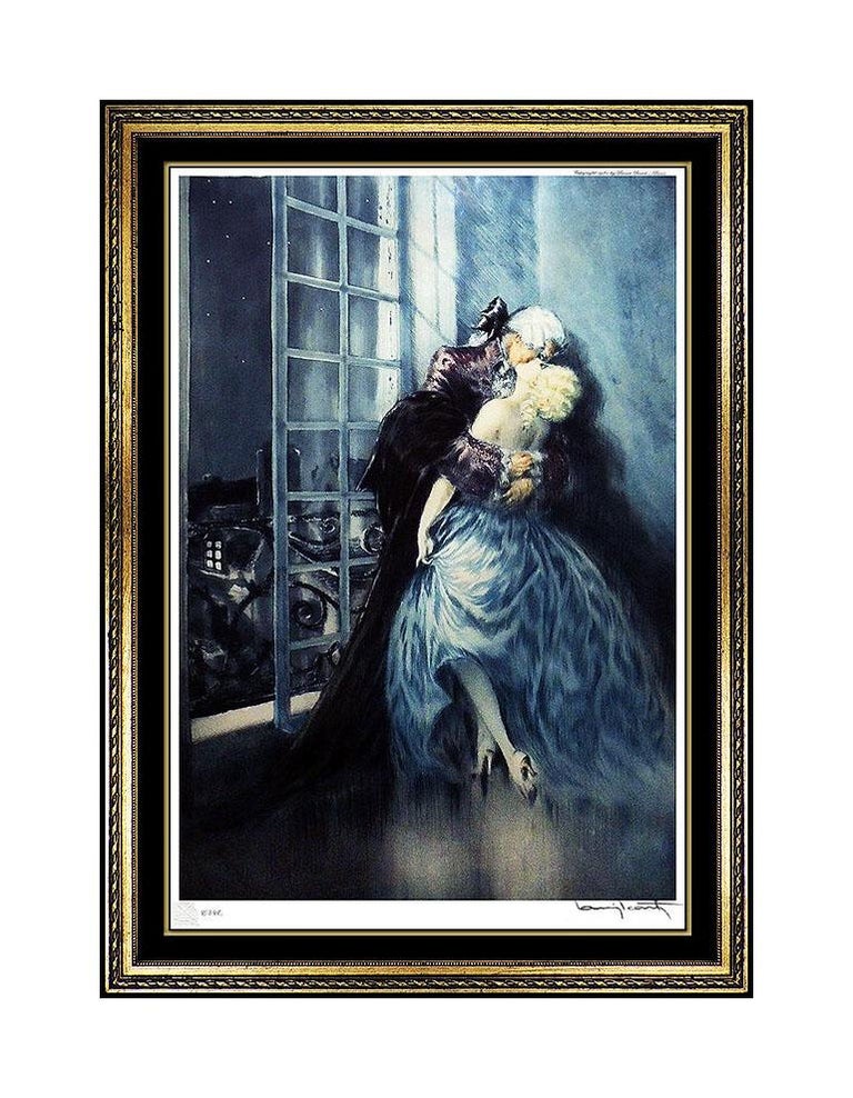 Louis Icart - Louis Icart Authentic Color Etching Hand Signed French ...