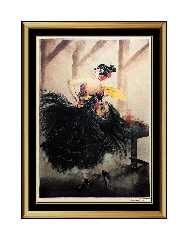 Louis Icart - Louis Icart Authentic ETCHING Original Hand Signed Deco ...