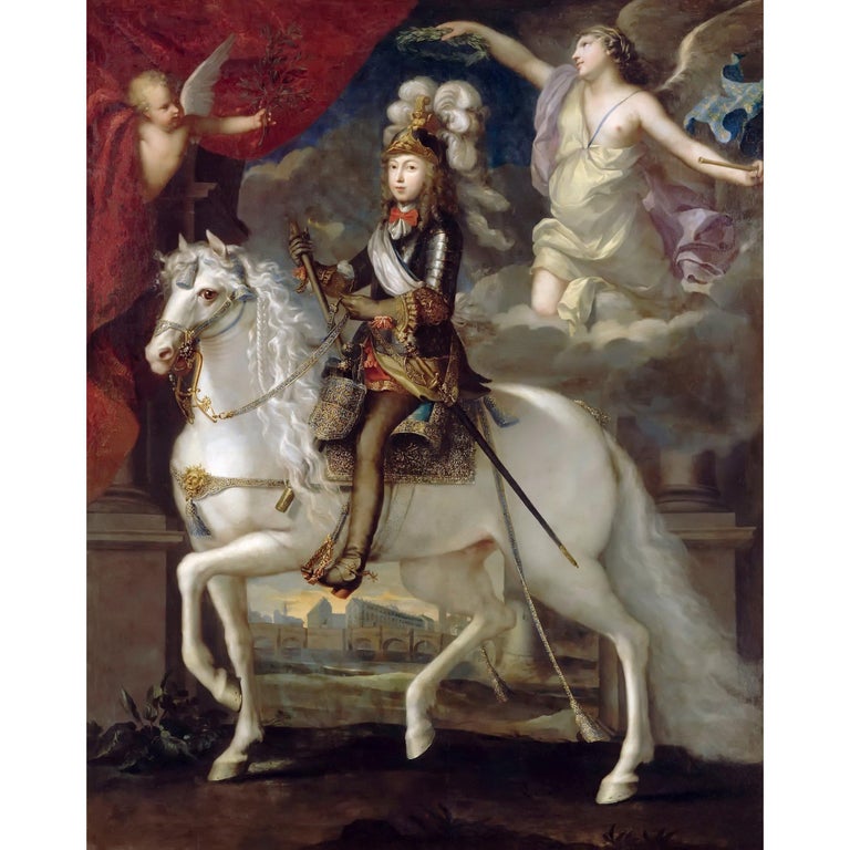 Louis IV King of France and Navarre as a Boy, after Oil Painting by ...