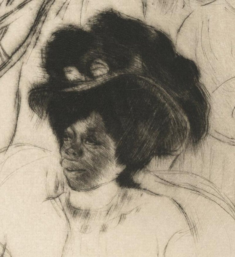 Louis Legrand - La Negresse (The Negress) For Sale at 1stDibs