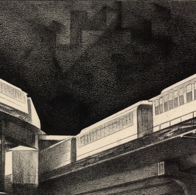 Louis Lozowick - Traffic For Sale at 1stDibs