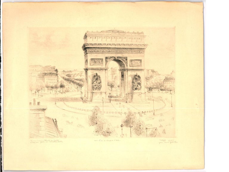 Louis Marcel Fréaud MYR - Louis Marcel Fréaud MYR (1893-1964) - Etching ...