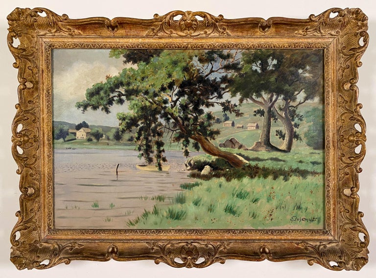 Louis Michel Eilshemius - Landscape with Pond at 1stDibs