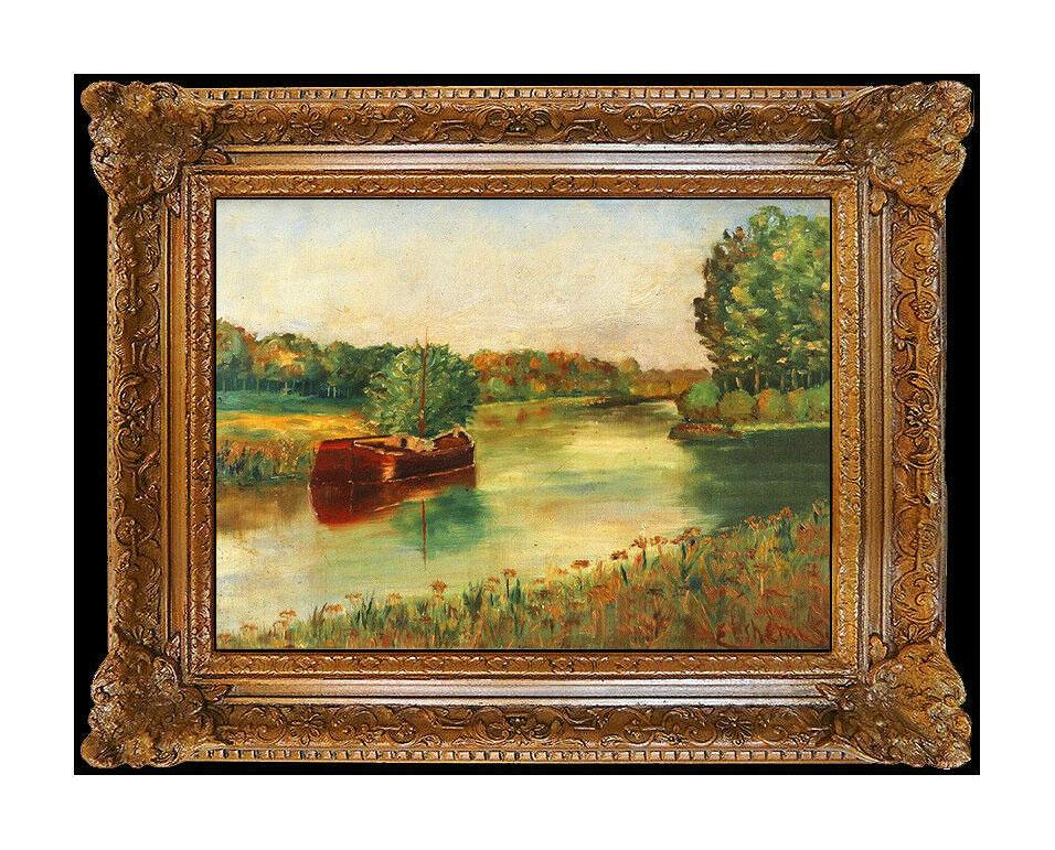 Louis Michel Eilshemius - Louis Michel Eilshemius Original Oil Painting ...