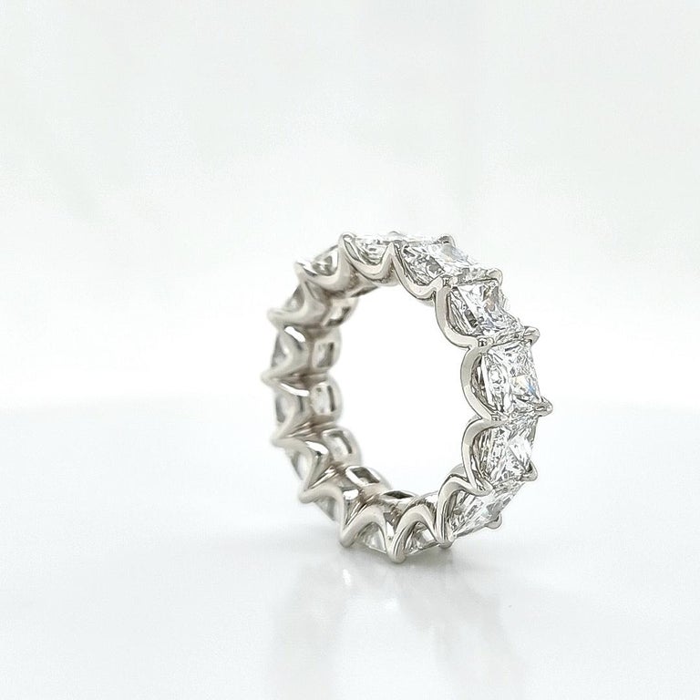 Louis Newman and Co GIA Certified 14.20 carats Princess Cut Diamond ...