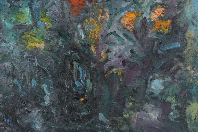 Louis Papp, Abstract Mixed-Media Artwork, 1993 at 1stDibs