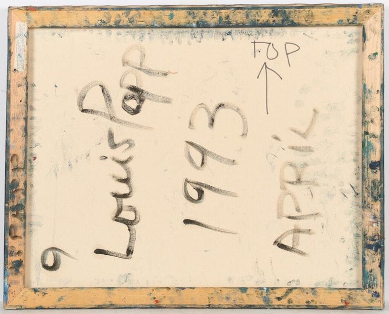 Louis Papp, Abstract Mixed-Media Artwork, 1993 at 1stDibs