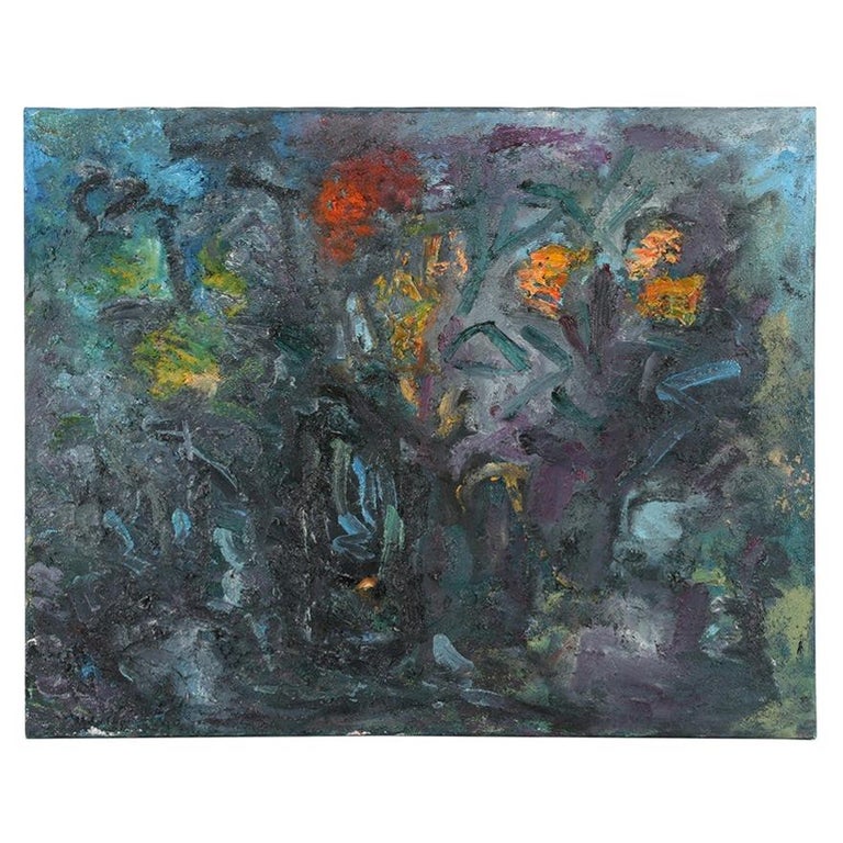 Louis Papp, Abstract Mixed-Media Artwork, 1993 at 1stDibs