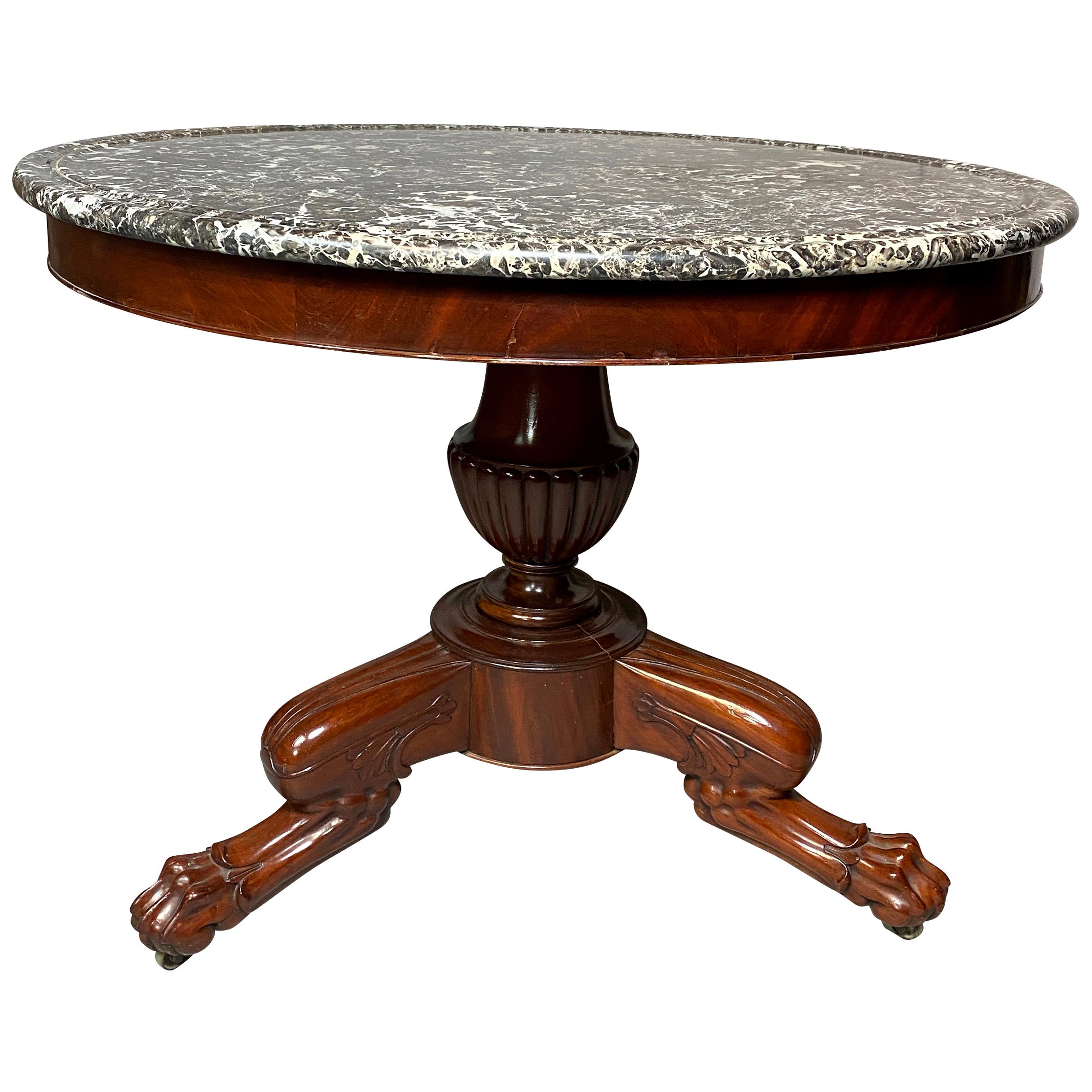 Carved Ebony Center Tabler For Sale at 1stDibs