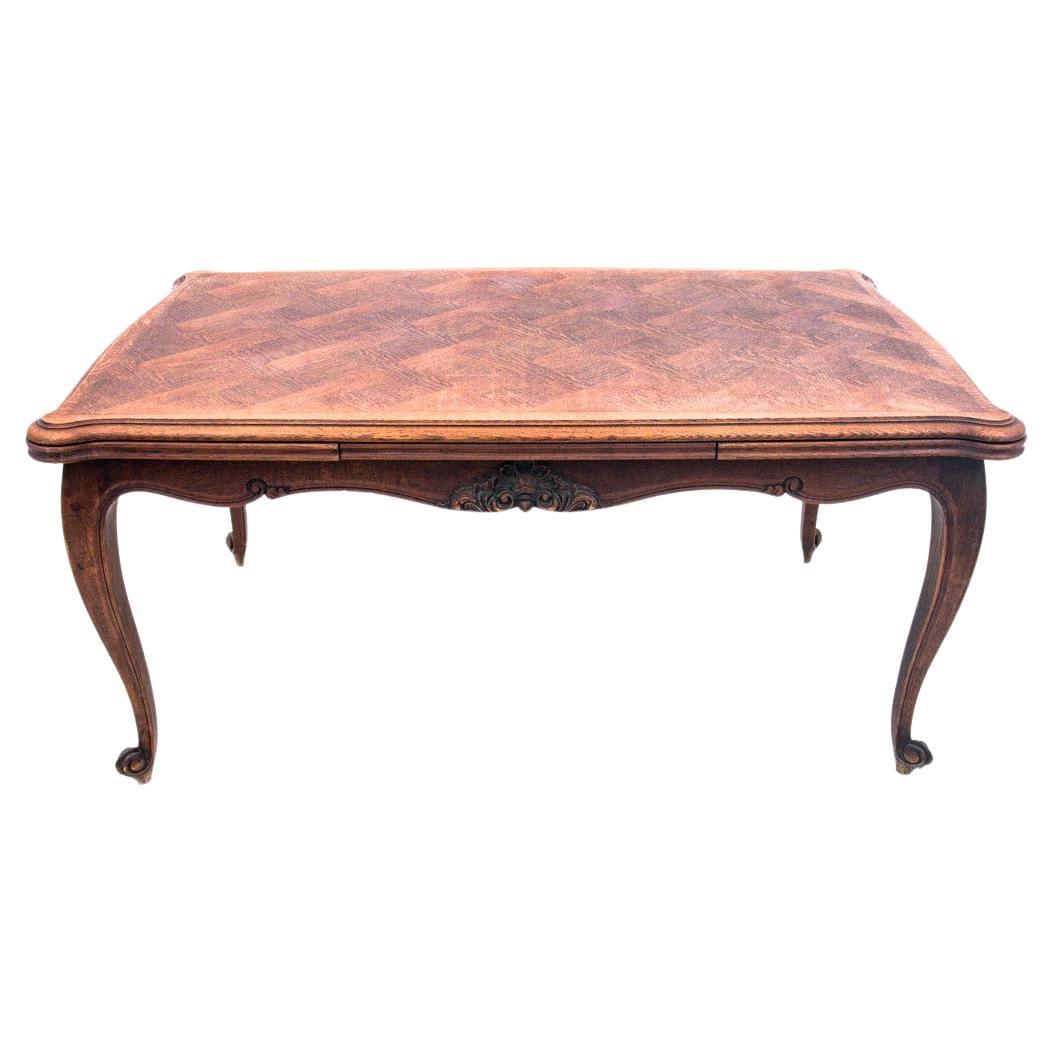 French Mahogany Dining Table Louis Philippe, 1850 at 1stDibs