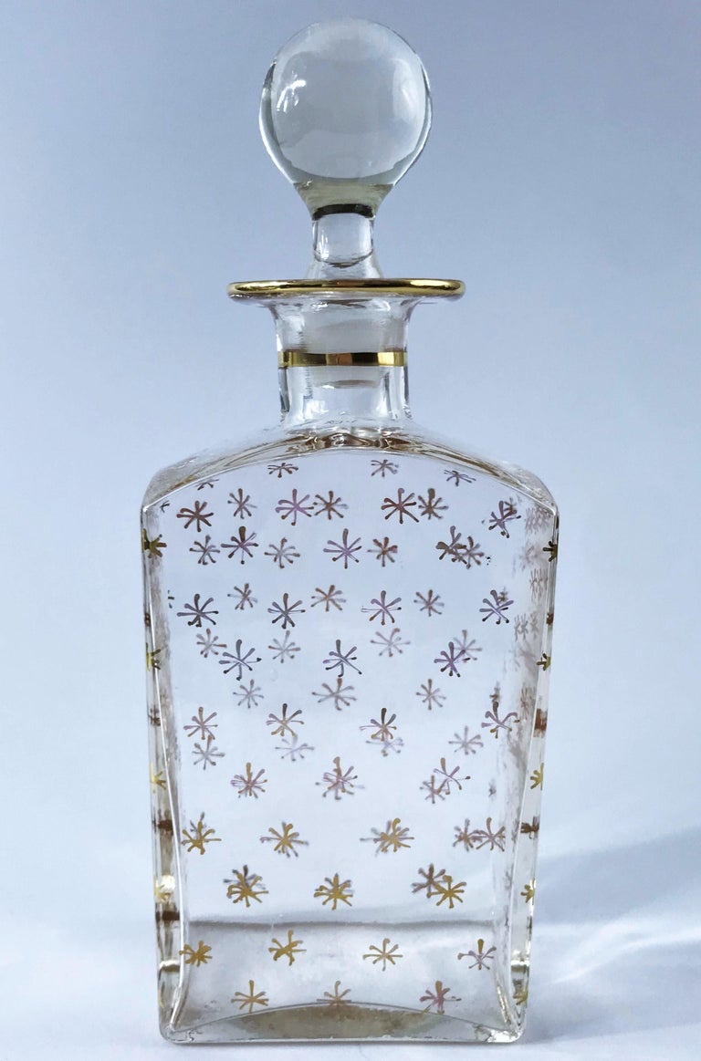 Louis-Philippe Perfume Bottle with Decorations of Stars, 19th Century ...
