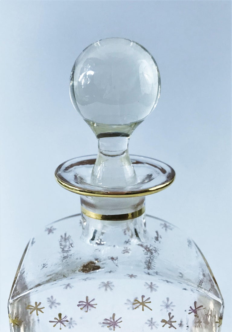 Louis-Philippe Perfume Bottle with Decorations of Stars, 19th Century ...