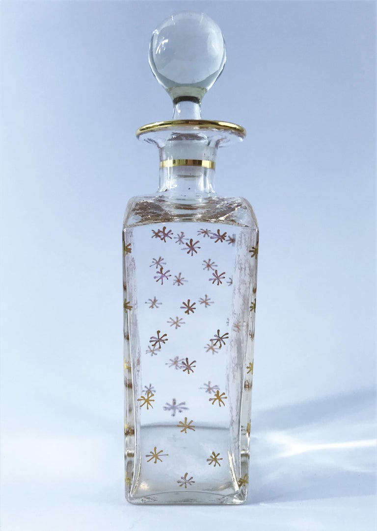 Louis-Philippe Perfume Bottle with Decorations of Stars, 19th Century ...