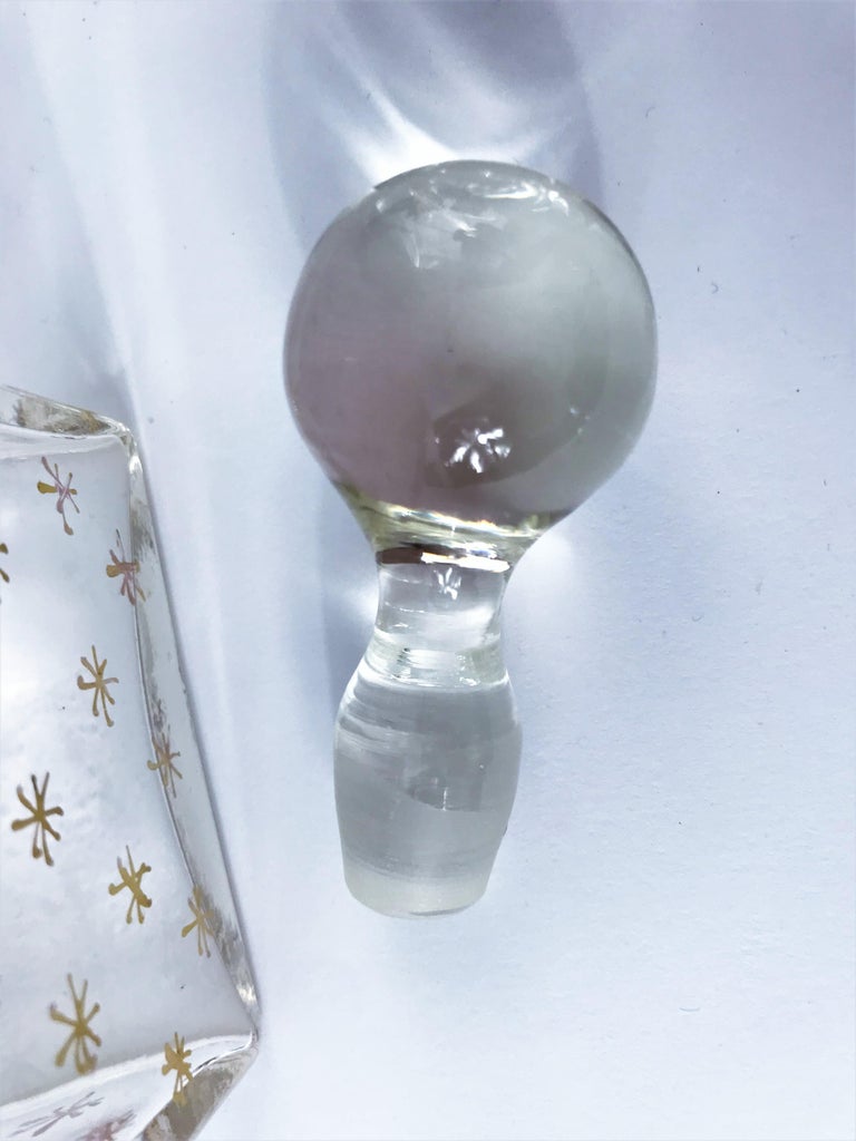 Louis-Philippe Perfume Bottle with Decorations of Stars, 19th Century ...