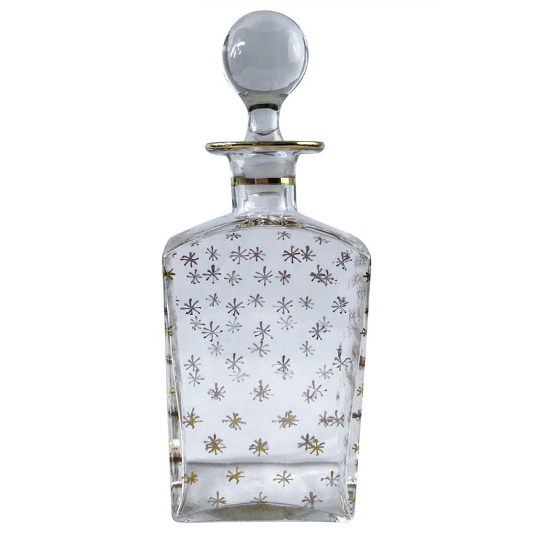 Louis-Philippe Perfume Bottle with Decorations of Stars, 19th Century ...