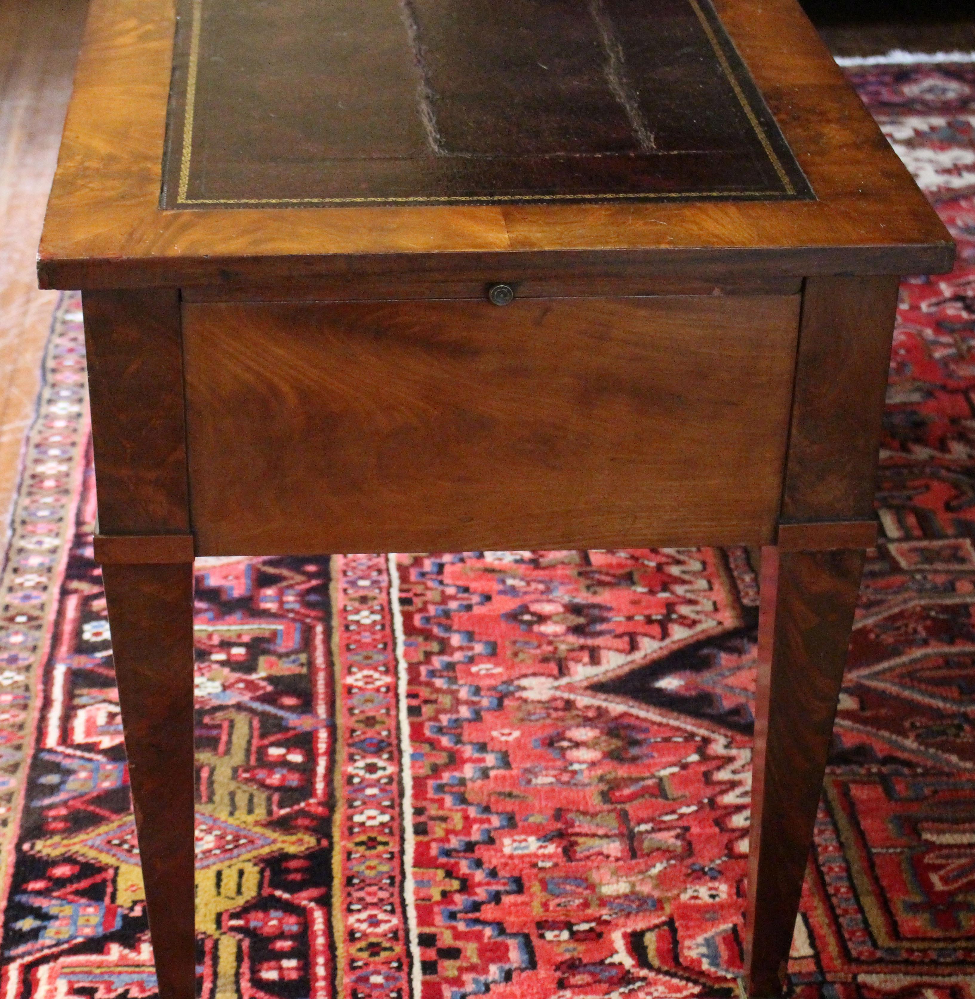 Louis Philippe Period French Bureau Plat Writing Desk at 1stDibs