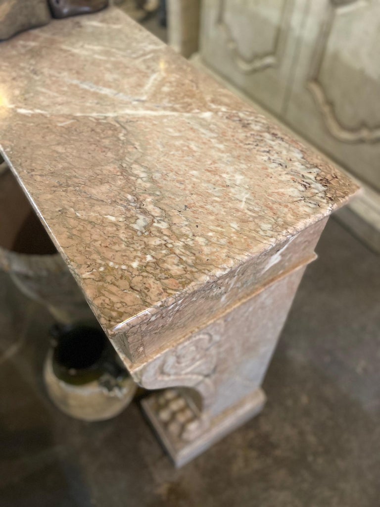 Louis Philippe Period Marble Empire Style Mantel For Sale at 1stDibs