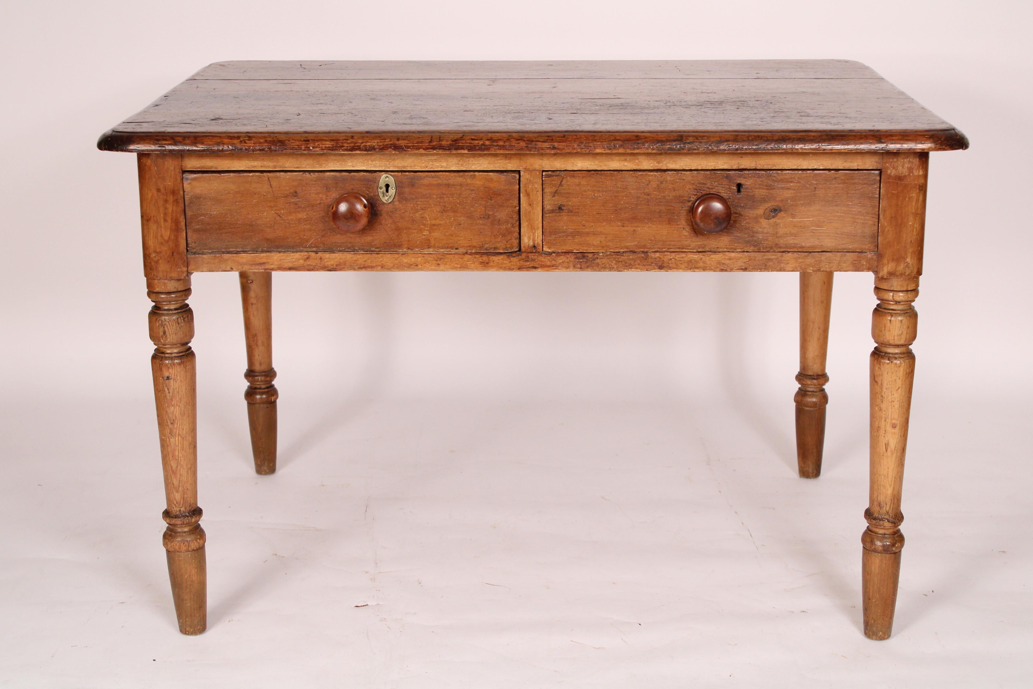 Louis Philippe Pine Writing Table at 1stDibs